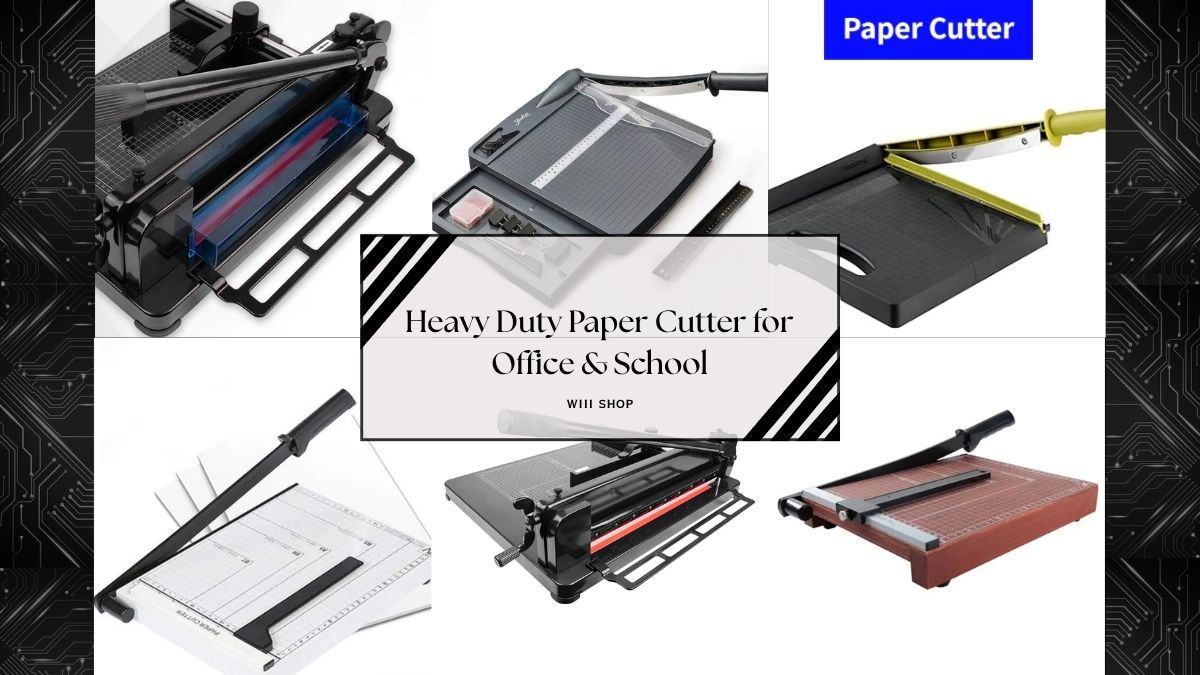 Heavy Duty Paper Cutter for Office & School | Wiii Shop