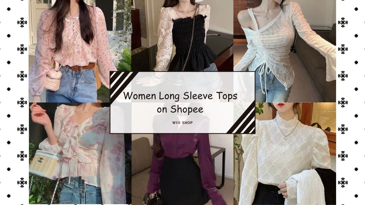 Women Long Sleeve Tops on Shopee | Wiii Shop